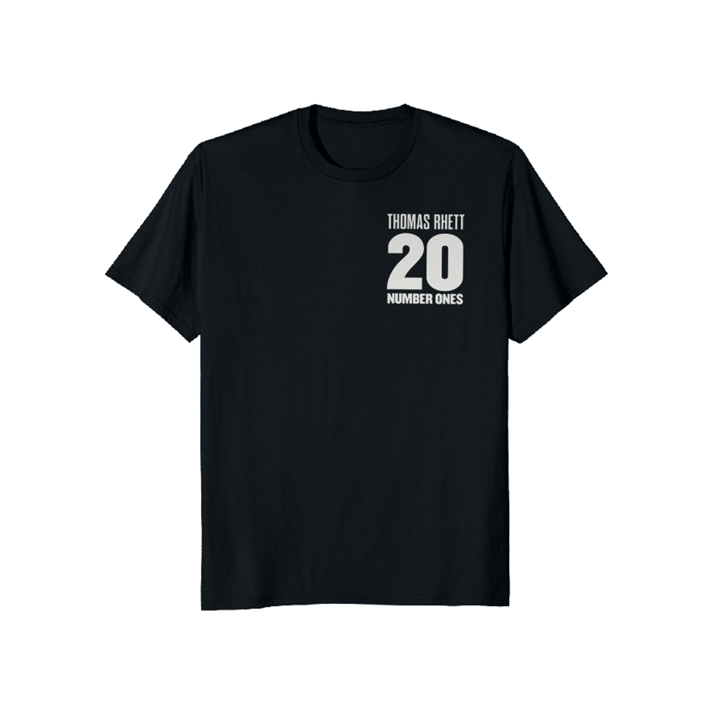 Thomas Rhett - 20 Number Ones T-Shirt - Big Machine Label Group ...