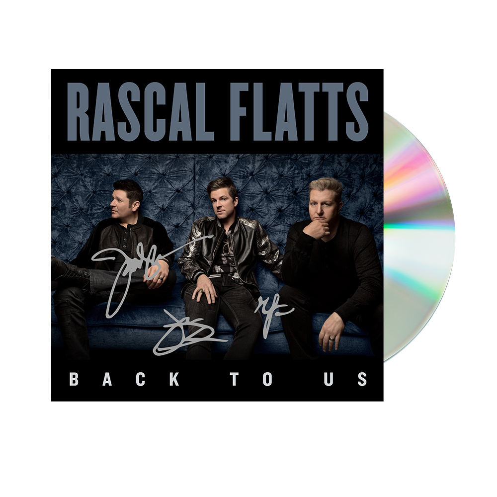 Rascal Flatts - Back To Us Signed CD - Big Machine Label Group Official ...