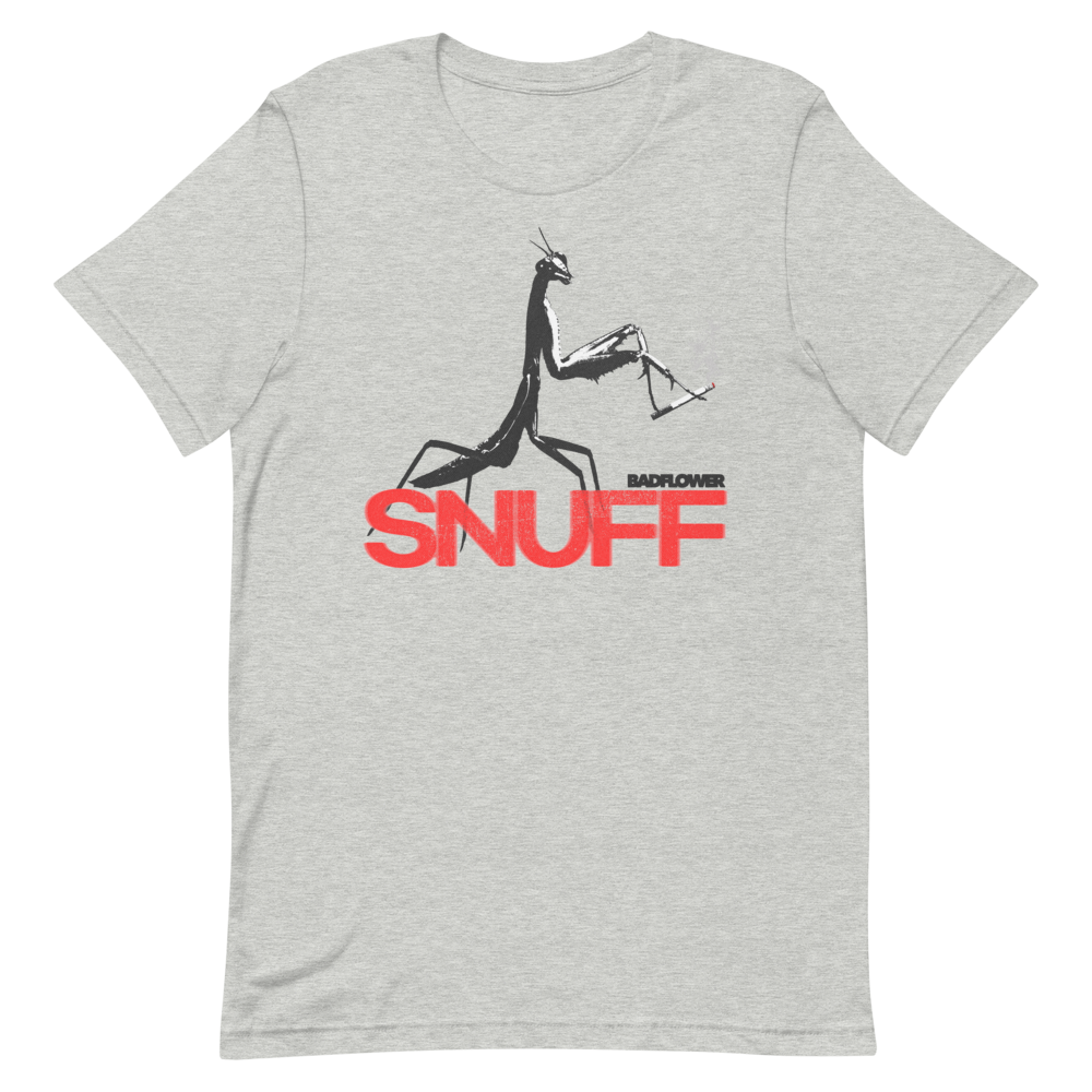 Badflower Snuff T-Shirt - Grey - Big Machine Label Group Official Store